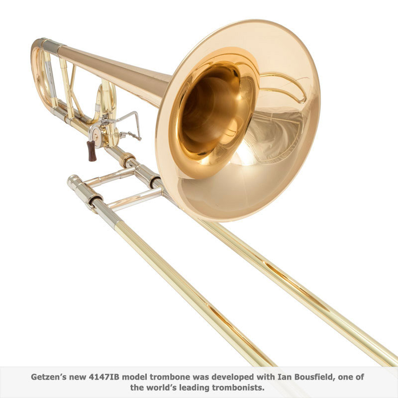 Getzen 4147IB Bousfield Model - Bb/F Trombone