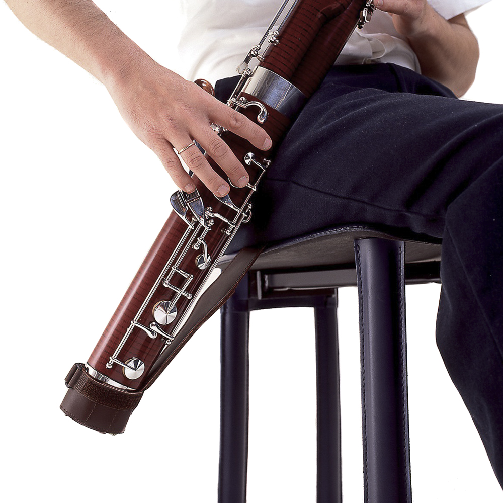 BG Bassoon Seat Strap - Leather - Cap