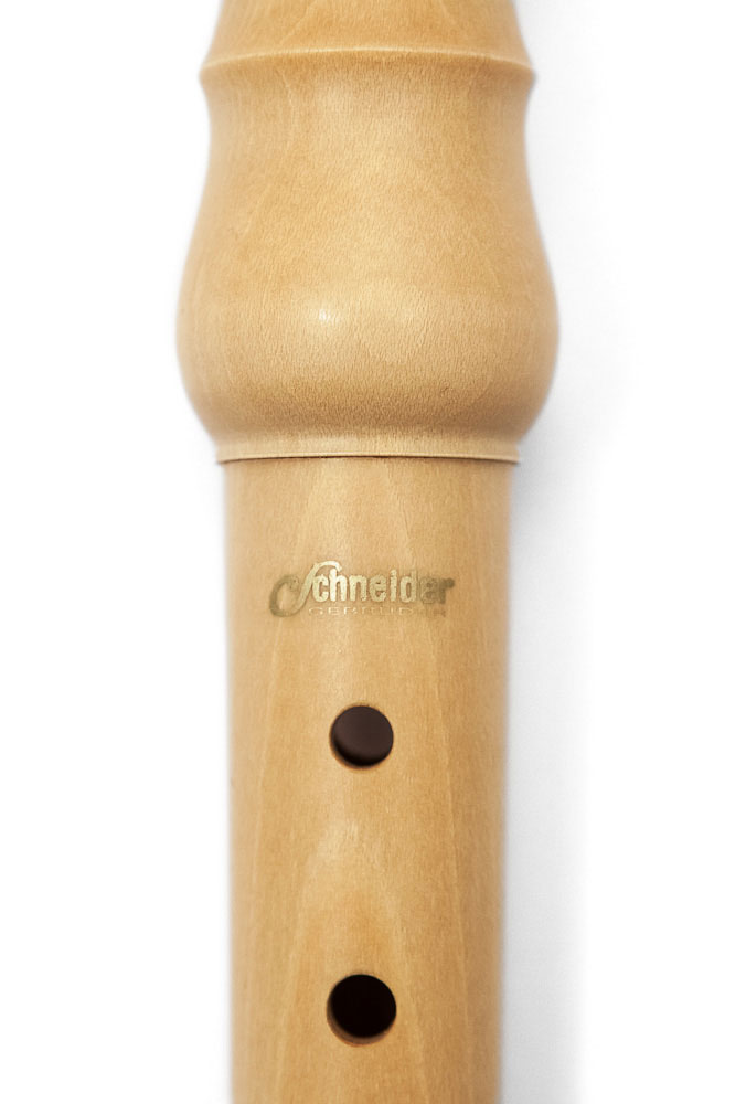 Schneider Descant Wooden Recorder - Maple Wood