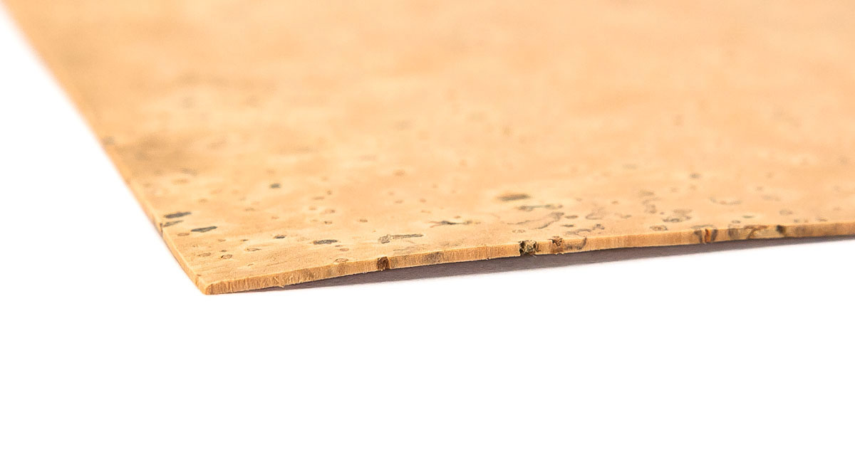 Natural Cork Sheet 15cmx10cm Thickness 1.0mm