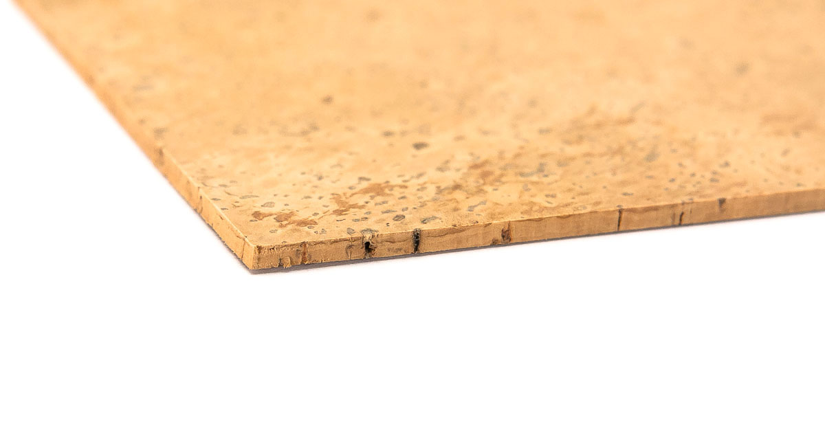 Natural Cork Sheet 15cmx10cm Thickness 2.5mm