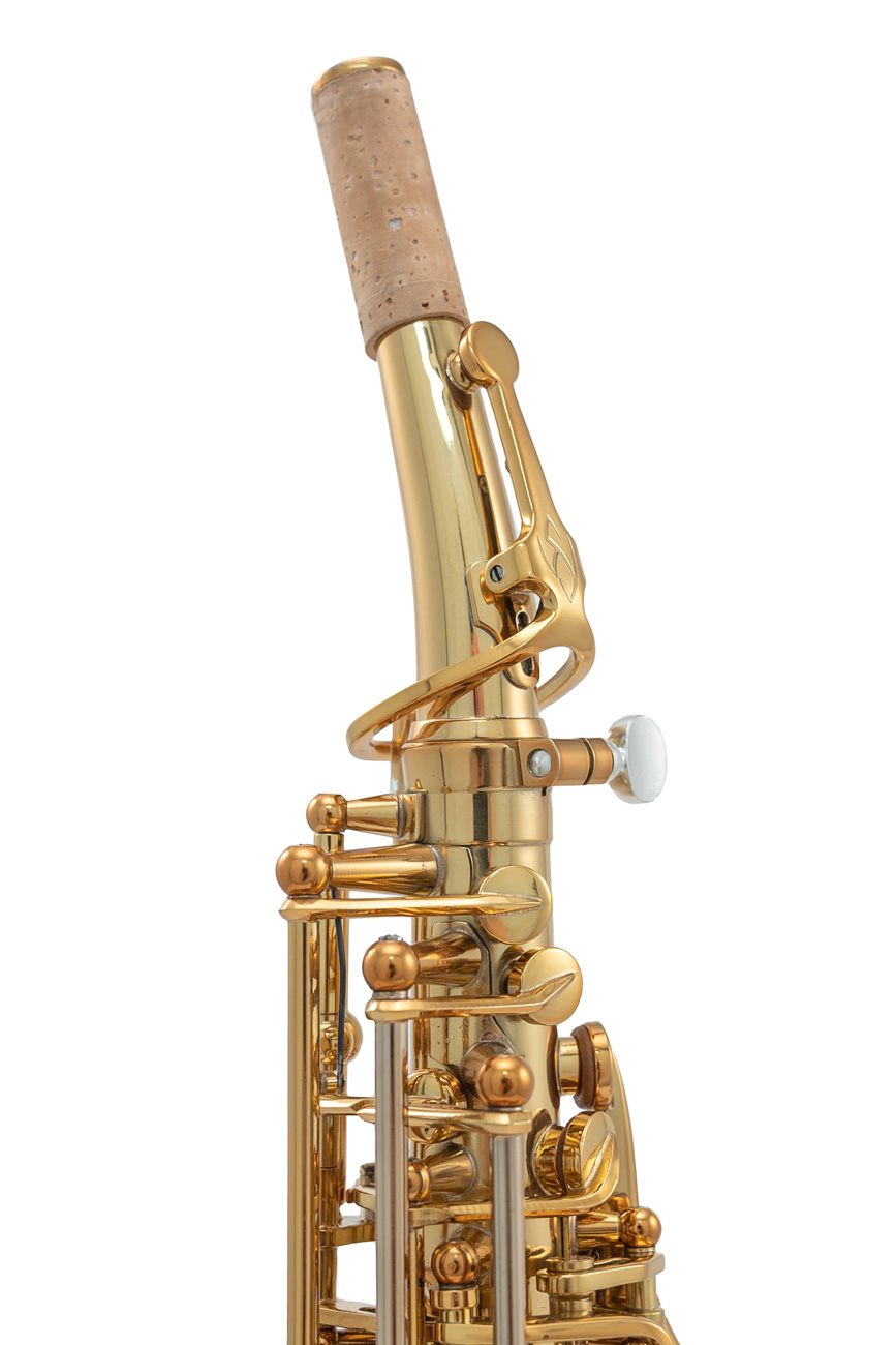 Wood Stone - Gold Lacquered - Soprano Sax