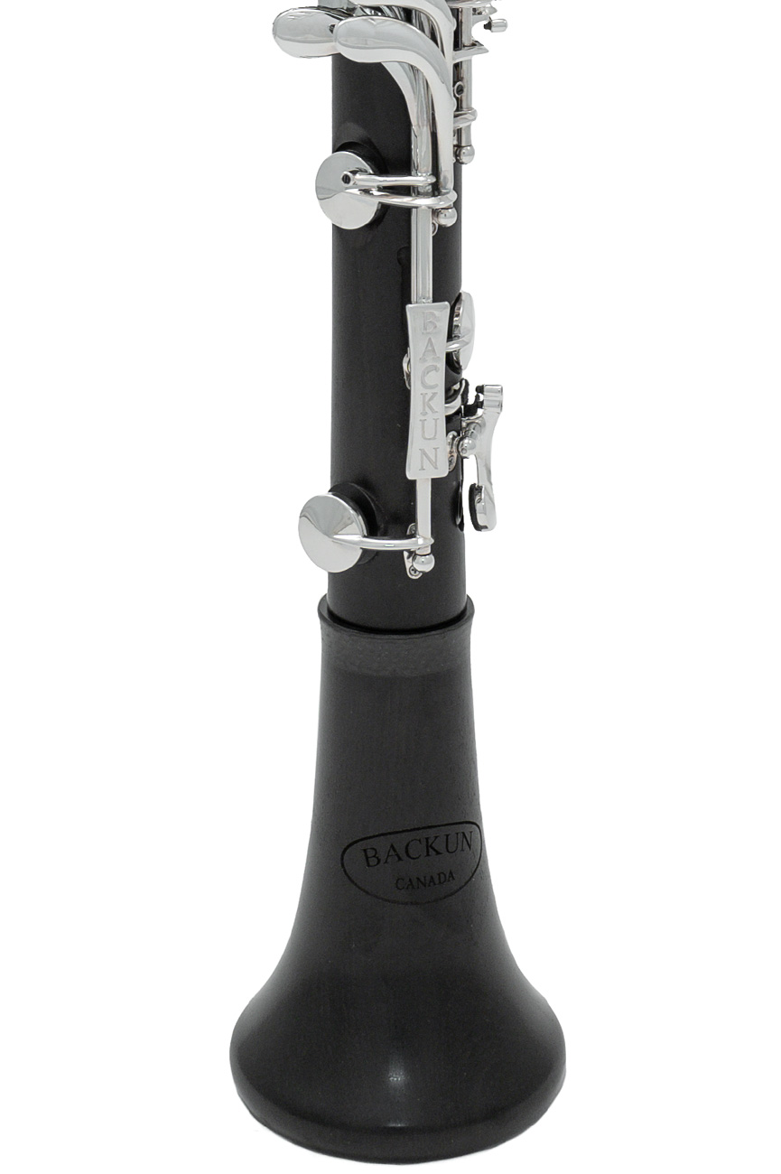 Backun Lumiere - Grenadilla with Silver Keys - A Clarinet