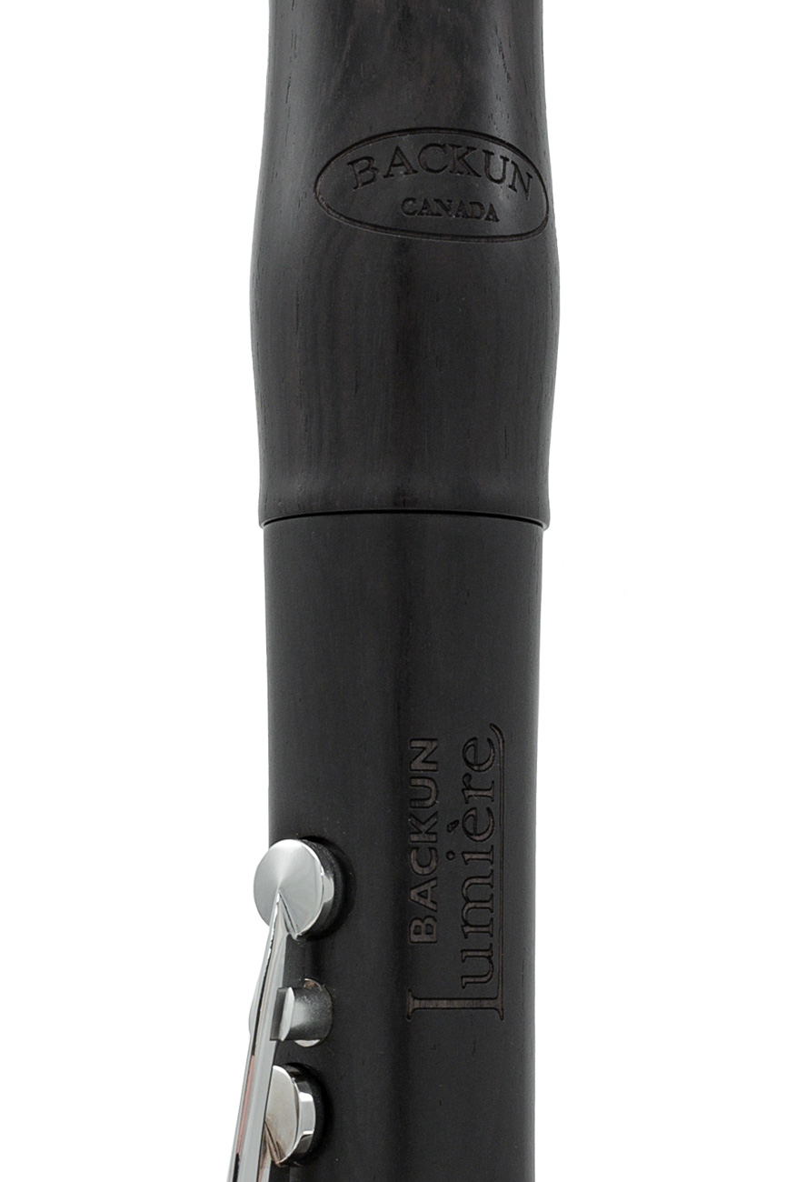 Backun Lumiere - Grenadilla with Silver Keys - A Clarinet