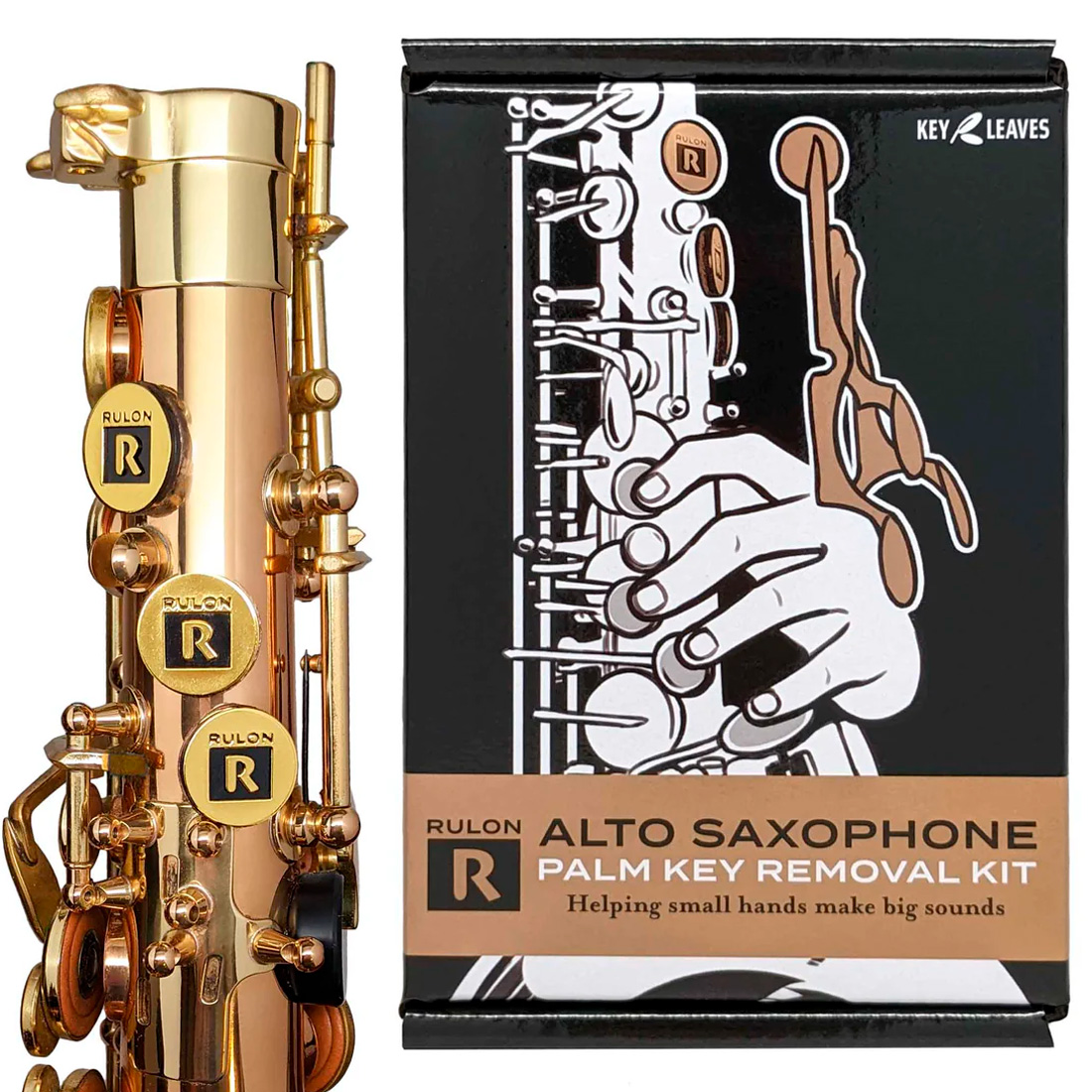 Key Leaves Alto Saxophone Palm Keys Removal Kit
