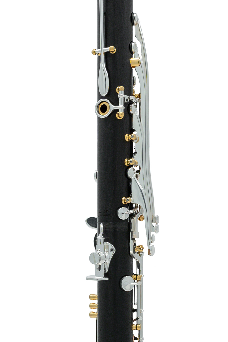 Backun Q2 Series - Grenadilla with Silver Plated Keys & Gold Posts - A ...