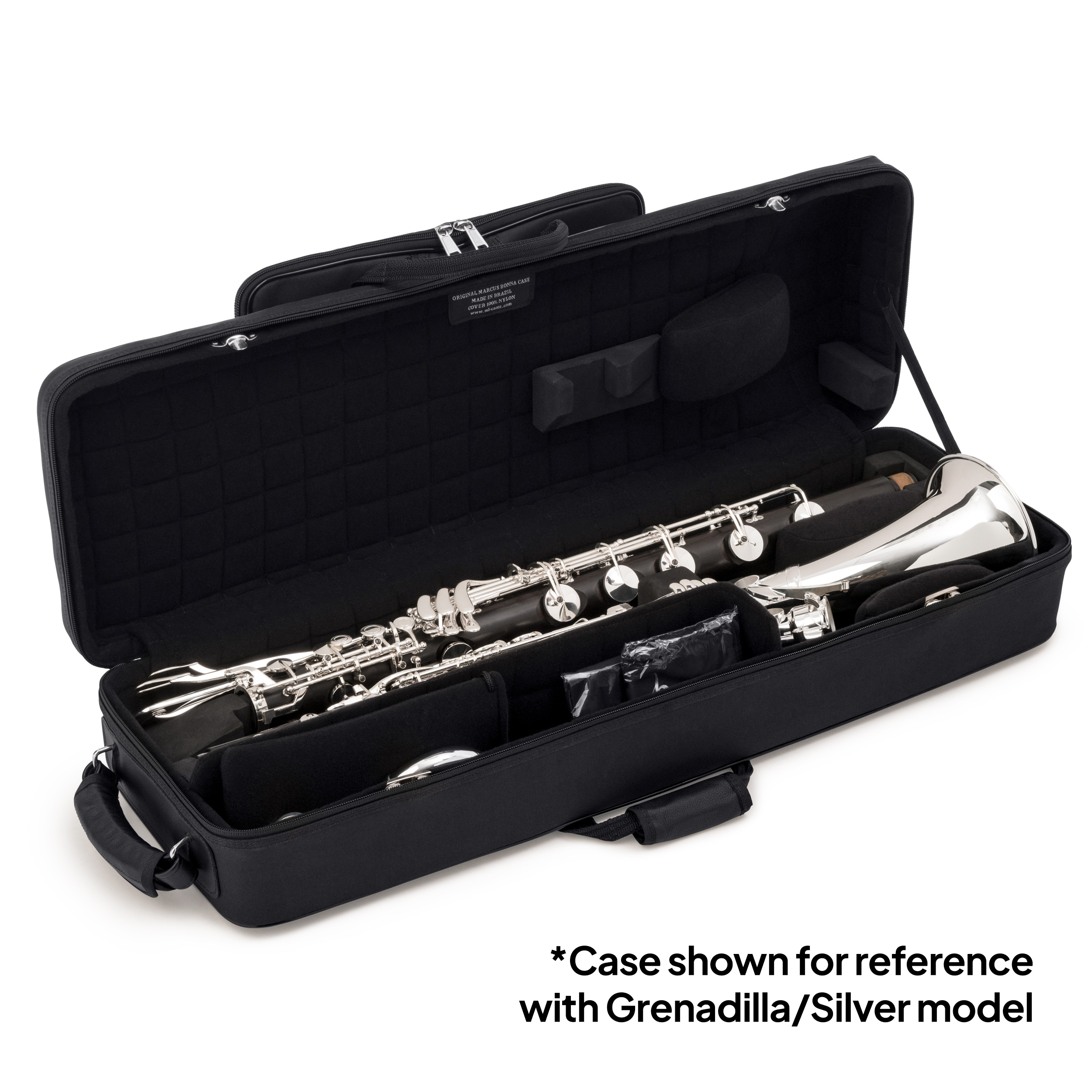 Backun Q Series - Grenadilla with Silver Plated Keys & Gold Posts ...