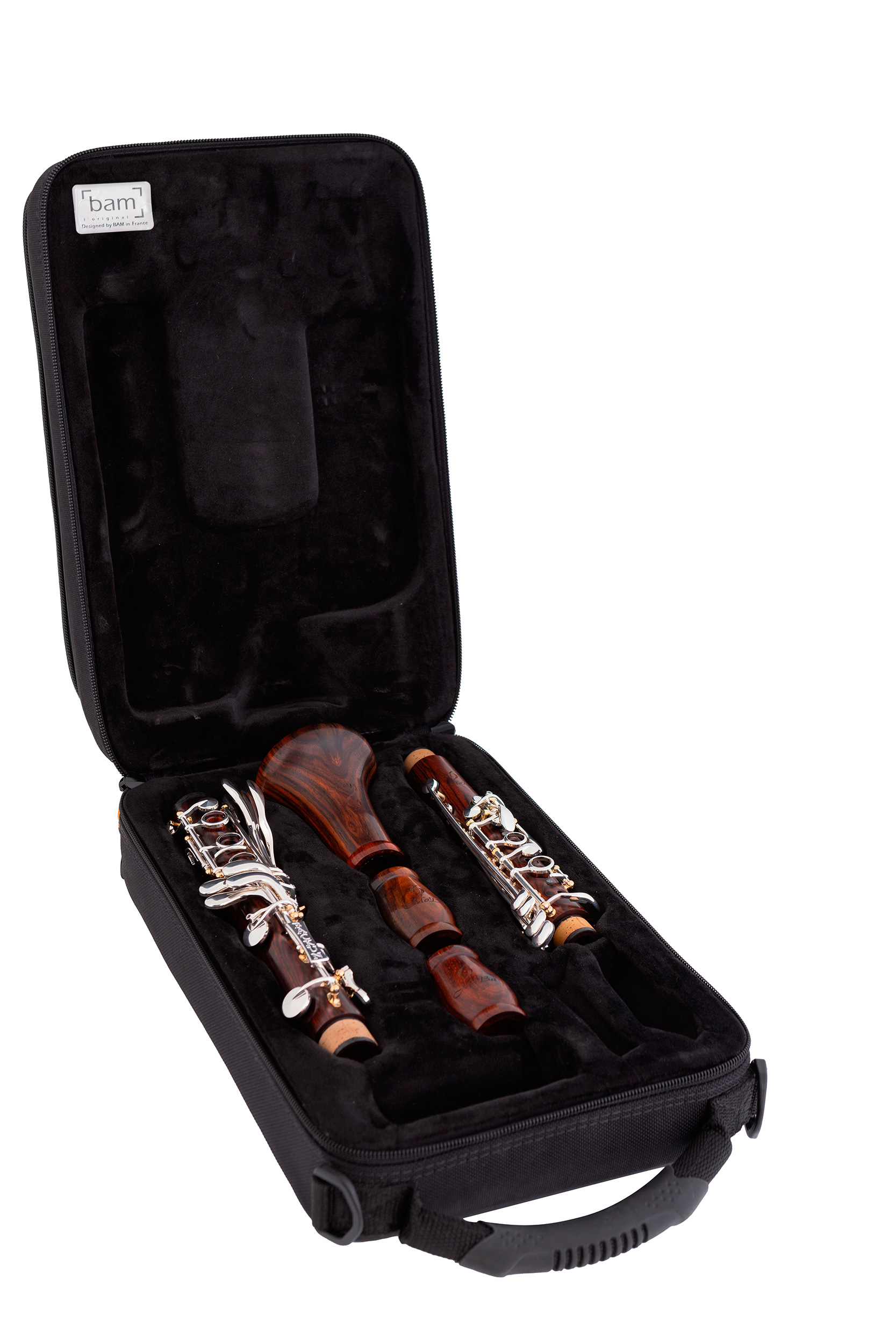 Backun MoBa - Cocobolo with Silver keys and Gold posts - Bb Clarinet ...
